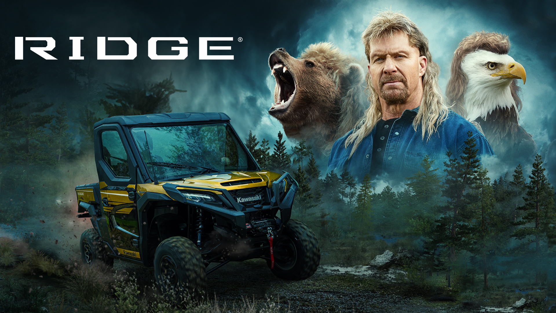 Kawasaki RIDGE® XR | Premium Side x Side | Off-Road Performance